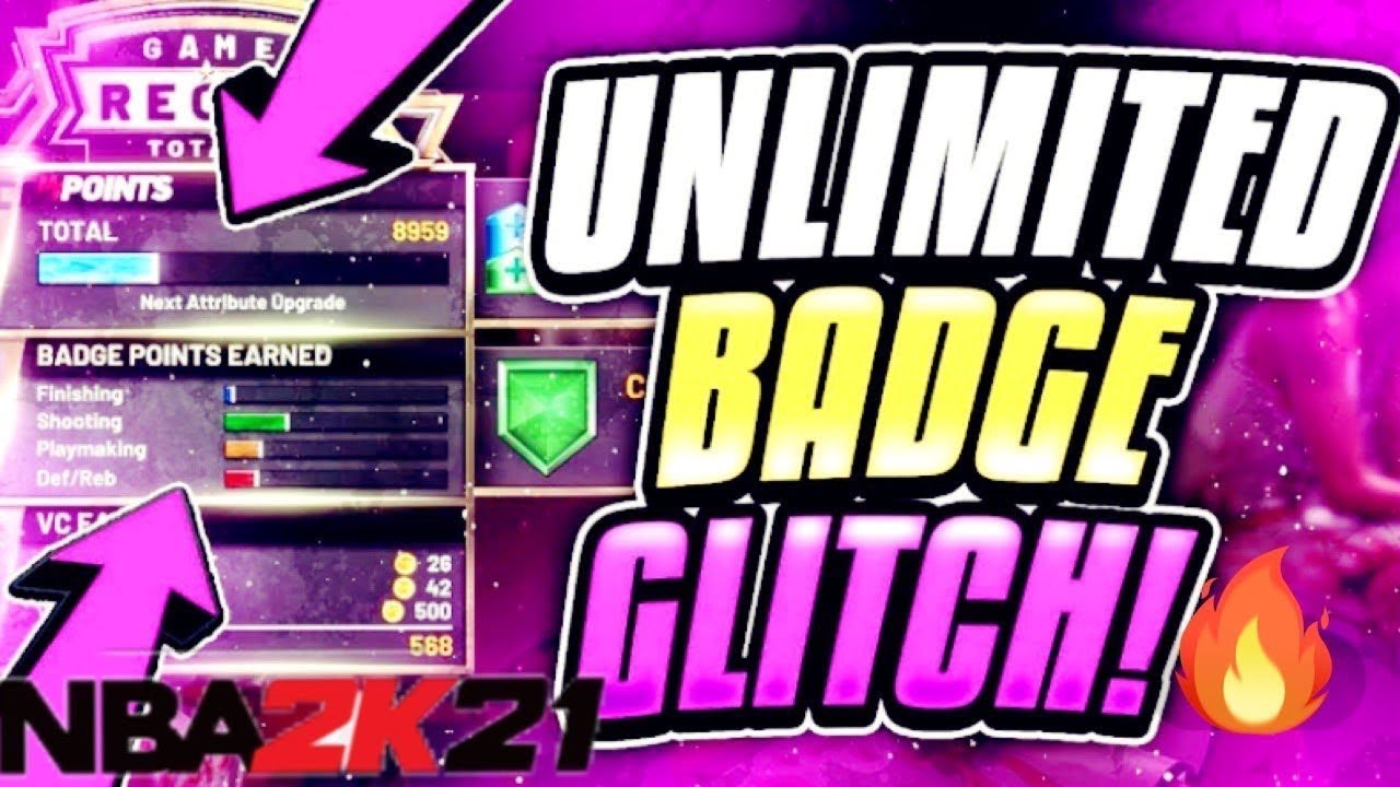 INSANE BADGE GLITCH ON 2k21! *GET MAXED BADGES IN ONE DAY! - YouTube