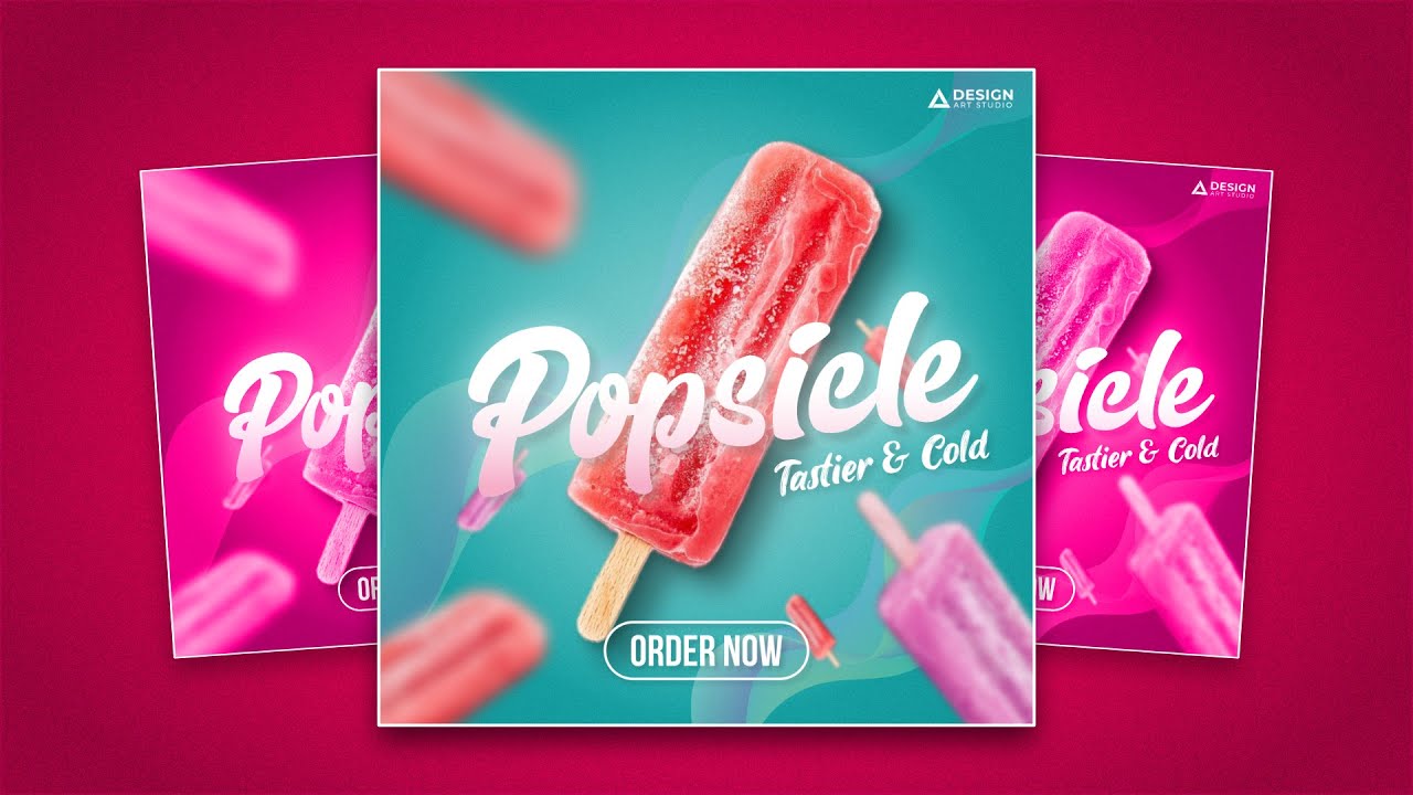 Popsicle Banner Design Affinity Designer 2 #affinitydesigner # ...