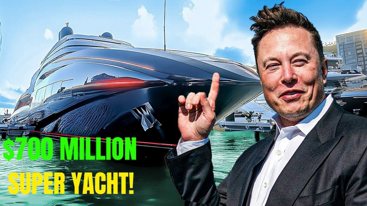 Elon Musk's Luxury Superyacht Is Finally Up for Grabs! - YouTube