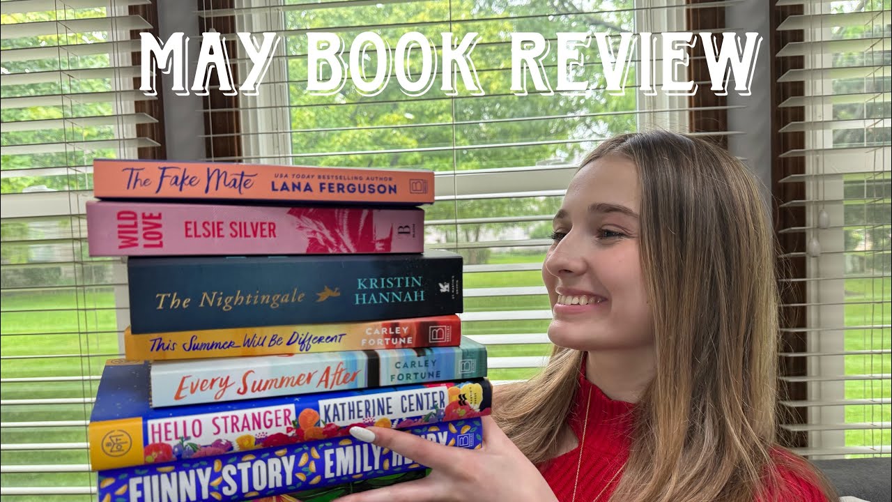 May Book Review 🌸 Rating and Recommending Books! 📖 #booktube - YouTube