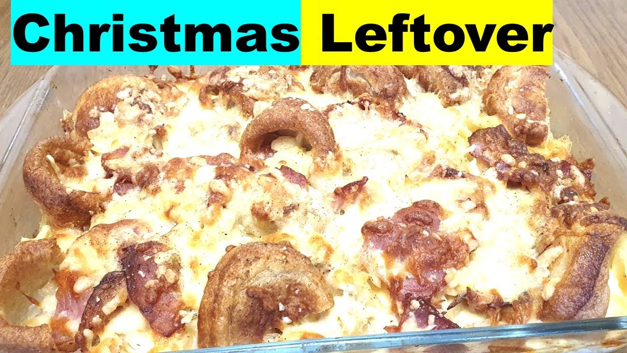 Christmas LeftOver Bake with Yorkshire Pudding - YouTube