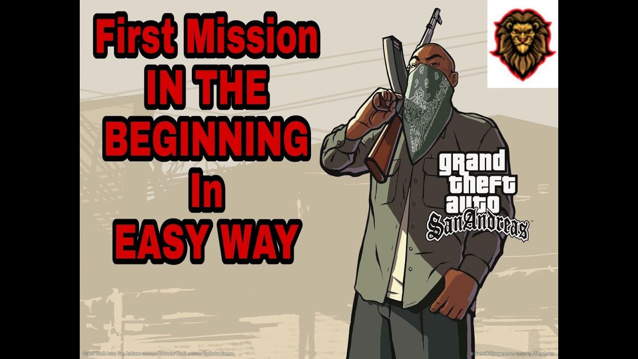 GTA San Andreas First Mission 1 || In The Beginning - YouTube