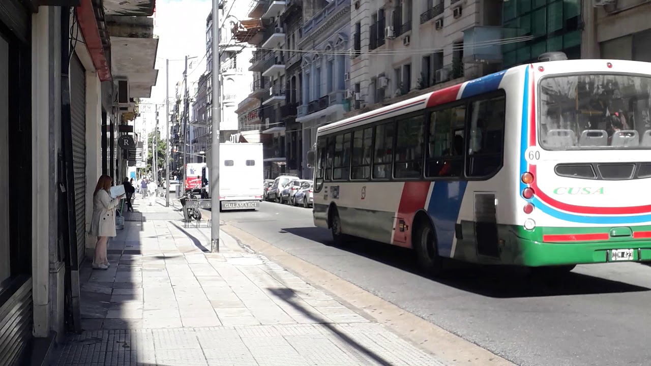Línea 99 TODO BUS POMPEYA I MT15 en la calle Viamonte - YouTube