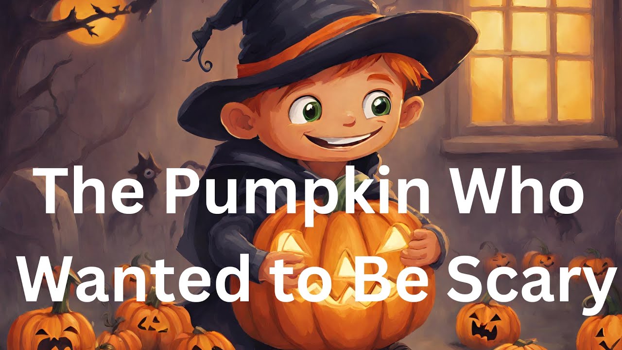 The Pumpkin Who Wanted to Be Scary - A Halloween Story - YouTube