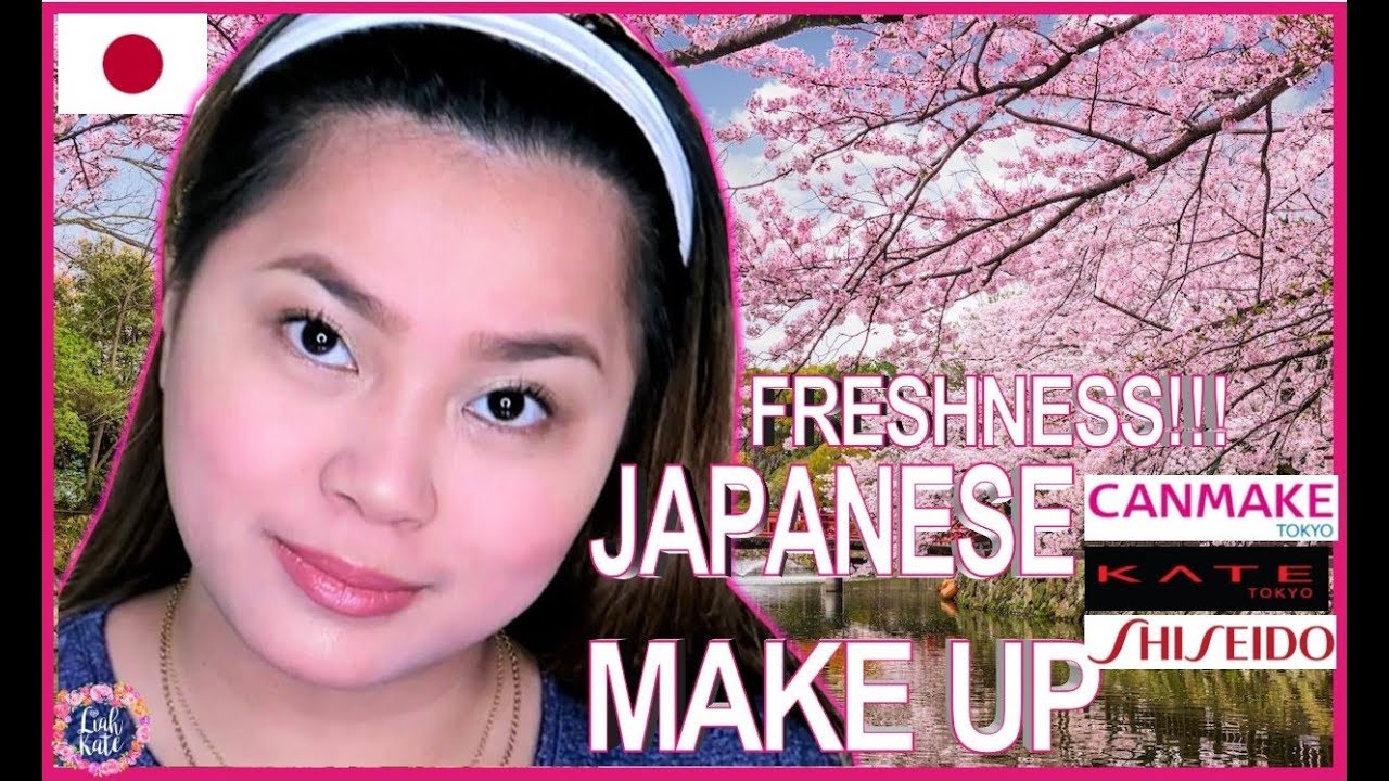 FULL FACE JAPANESE FRESH LOOK | LET'S TRY JAPANESE MAKE UP!! HADA LABO ...