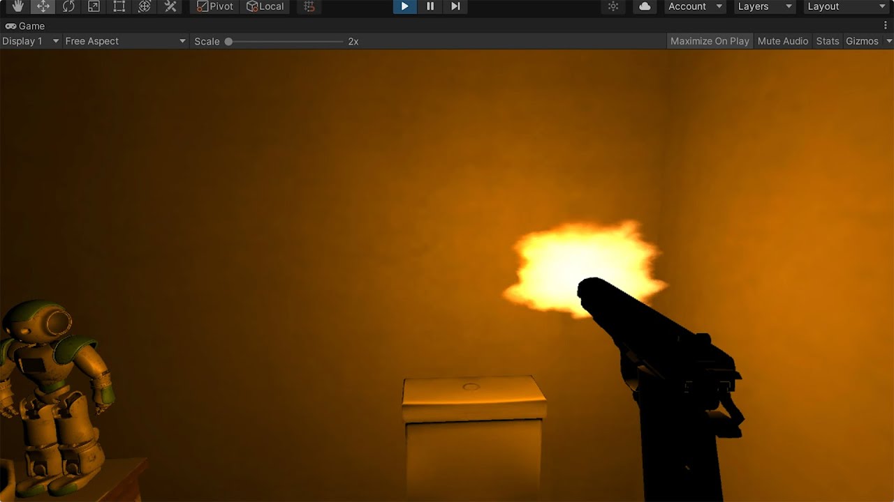 Bullet Mechanics and Fire Bullet in Unity 3D. Survival Game Lesson9 ...