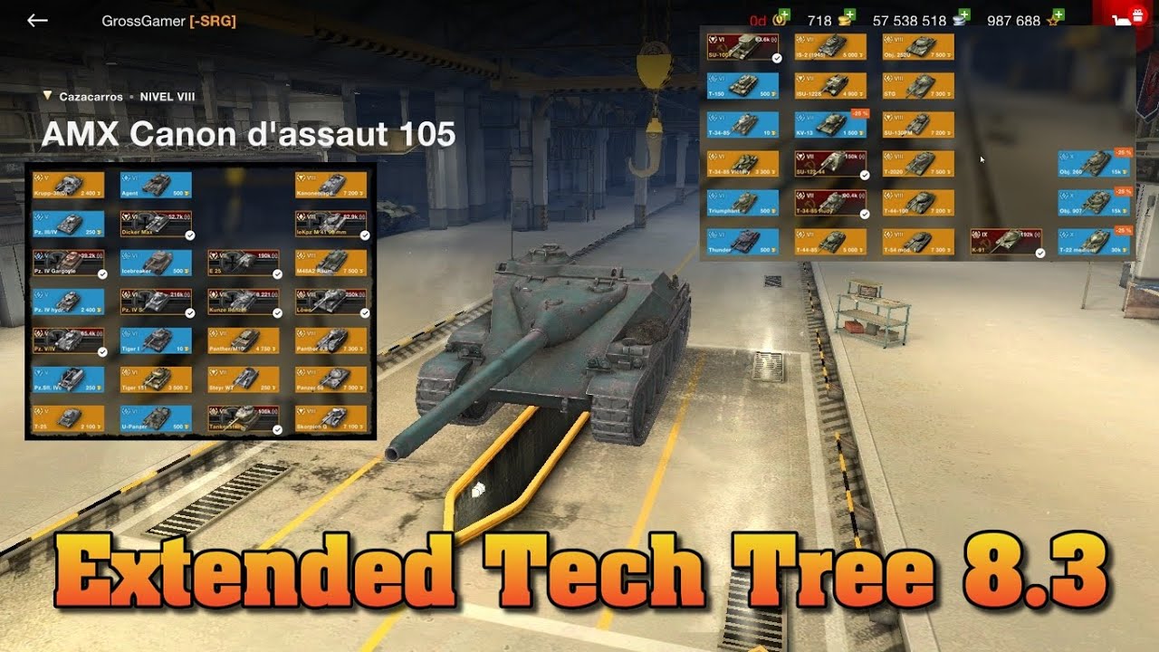 Extended Tech Tree 8.3 | WoT Blitz - YouTube