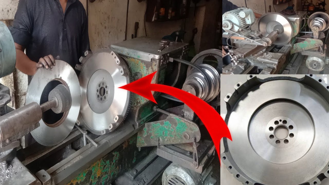Flywheel Finger face/How to Resurface Pressure plate Flywheel/Nissan ...