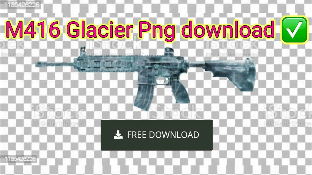 M416 Glacier png + full masout create Download #m416 galcier png ...