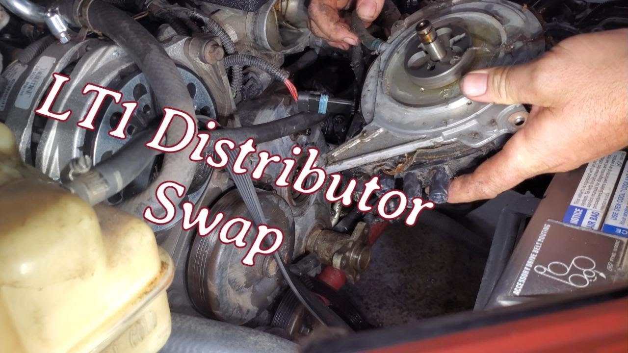 LT1 Problems Quick Distributor Swap With Some Special Guest - YouTube
