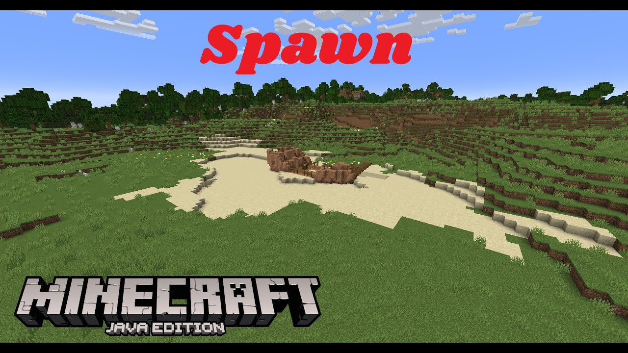 LandLocked Shipwreck At Spawn Minecraft Java - YouTube