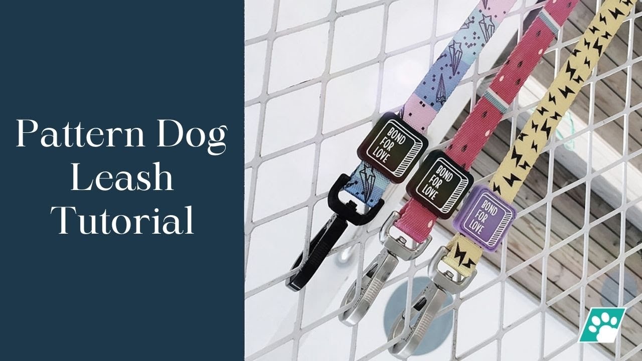 Pattern Dog Leash Tutorial - PawzSmart - YouTube