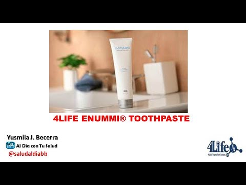 4LIFE ENUMMI TOOTHPASTE (PASTA DENTAL). YUSMILA BECERRA - YouTube