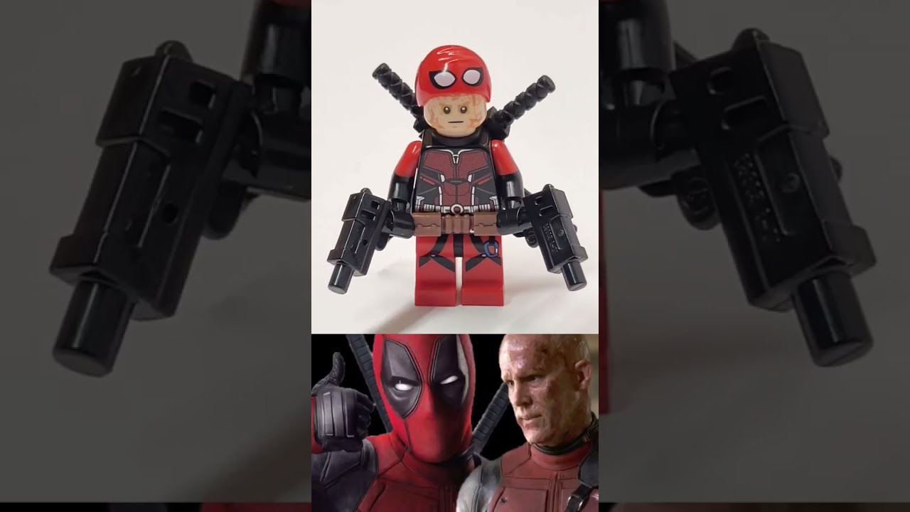 How To Build LEGO Deadpool Without Using Parts (Maskless) - YouTube