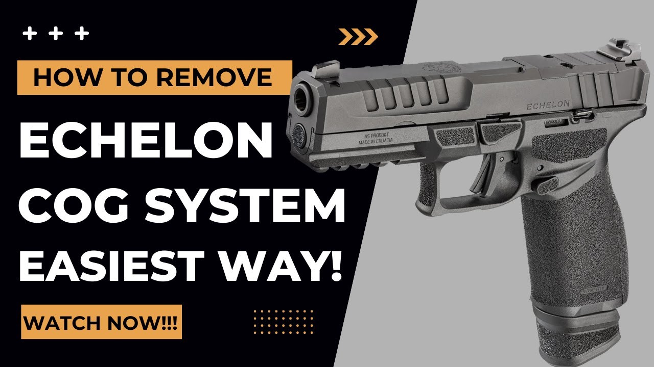 How to Remove and Install Springfield Armory Echelon COG System with ...