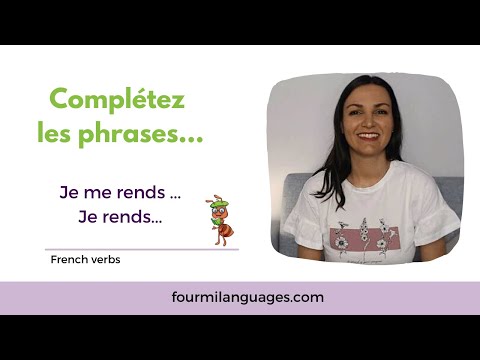 RENDRE et SE RENDRE en français | Fourmi Languages 23