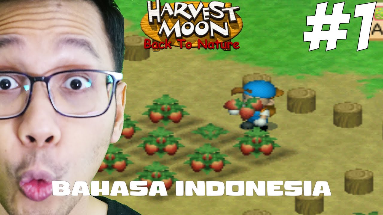 NOSTALGIA RENTAL PS 1 - HARVESTMOON BACK TO NATURE INDONESIA GAMEPLAY ...
