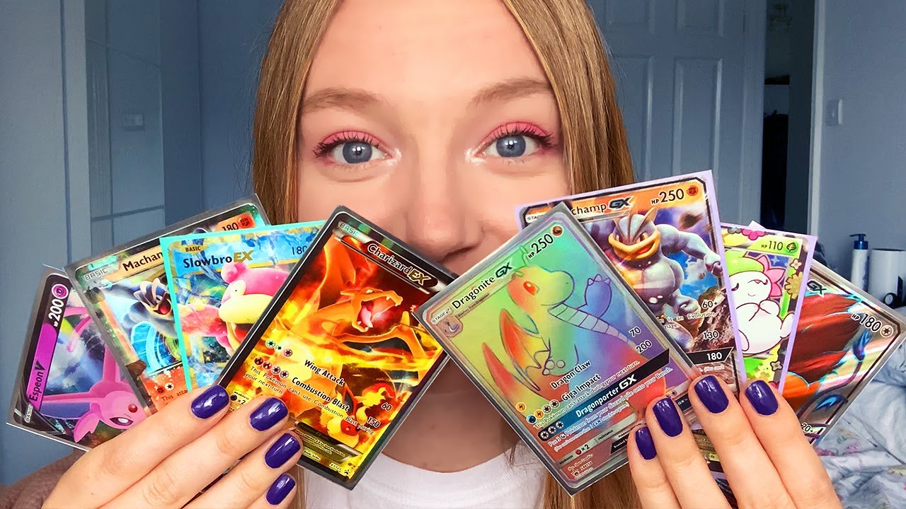 ASMR Trading Pokémon Cards RP (LoFi, Soft Spoken) - YouTube