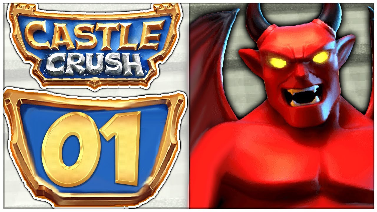 CASTLE CRUSH Part 1: Kaum ANDROID und schon den DÄMON bekommen - YouTube
