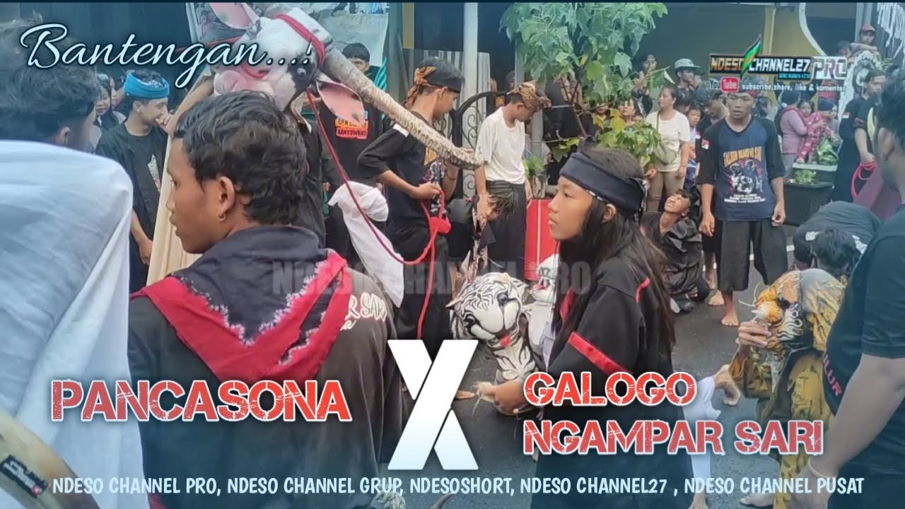 GALOGO NGAMPAR SARI X PANCASONA LIVE MERJOSARI - YouTube