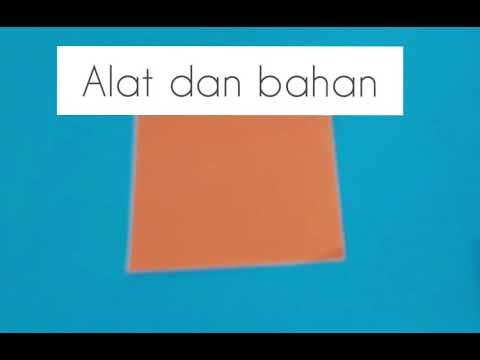 Tutorial Origami Gajah Tiup SD Hikmah Teladan - YouTube