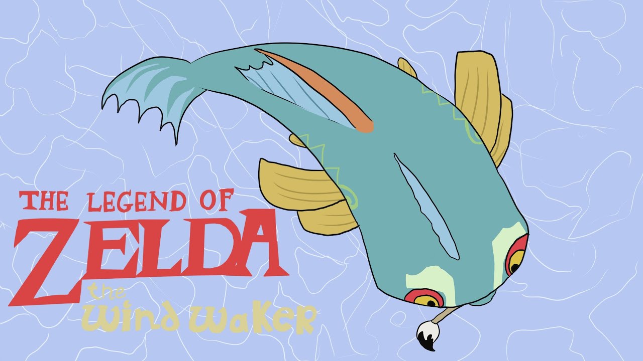 The Legend of Zelda Wind Waker | Feeding Fish | Part 13 - YouTube