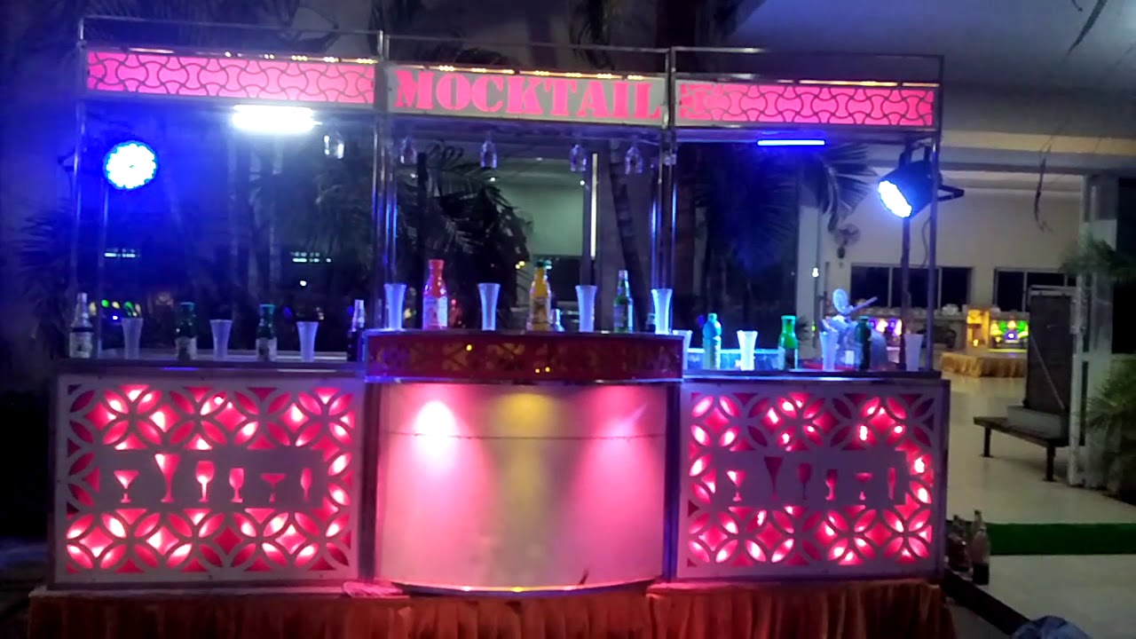 Mocktail counters - YouTube