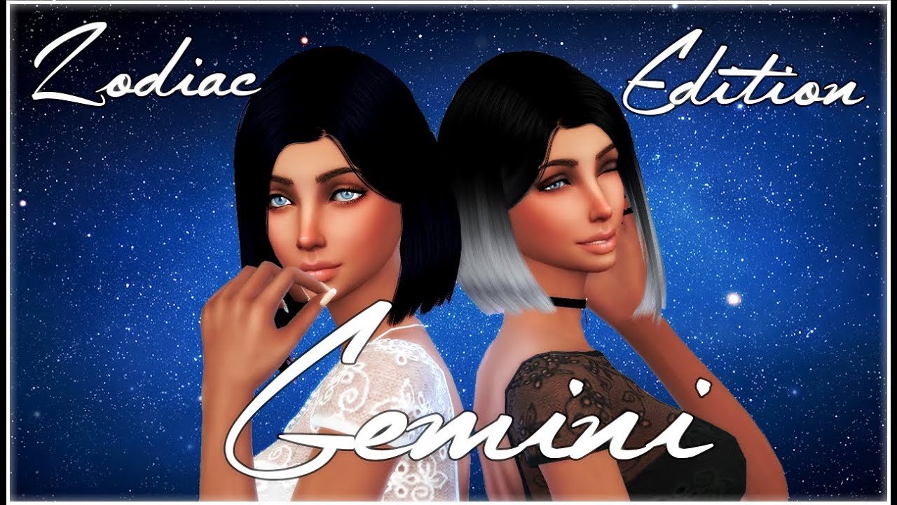 The Sims 4 | Zodiac Edition | Gemini ♊ - YouTube