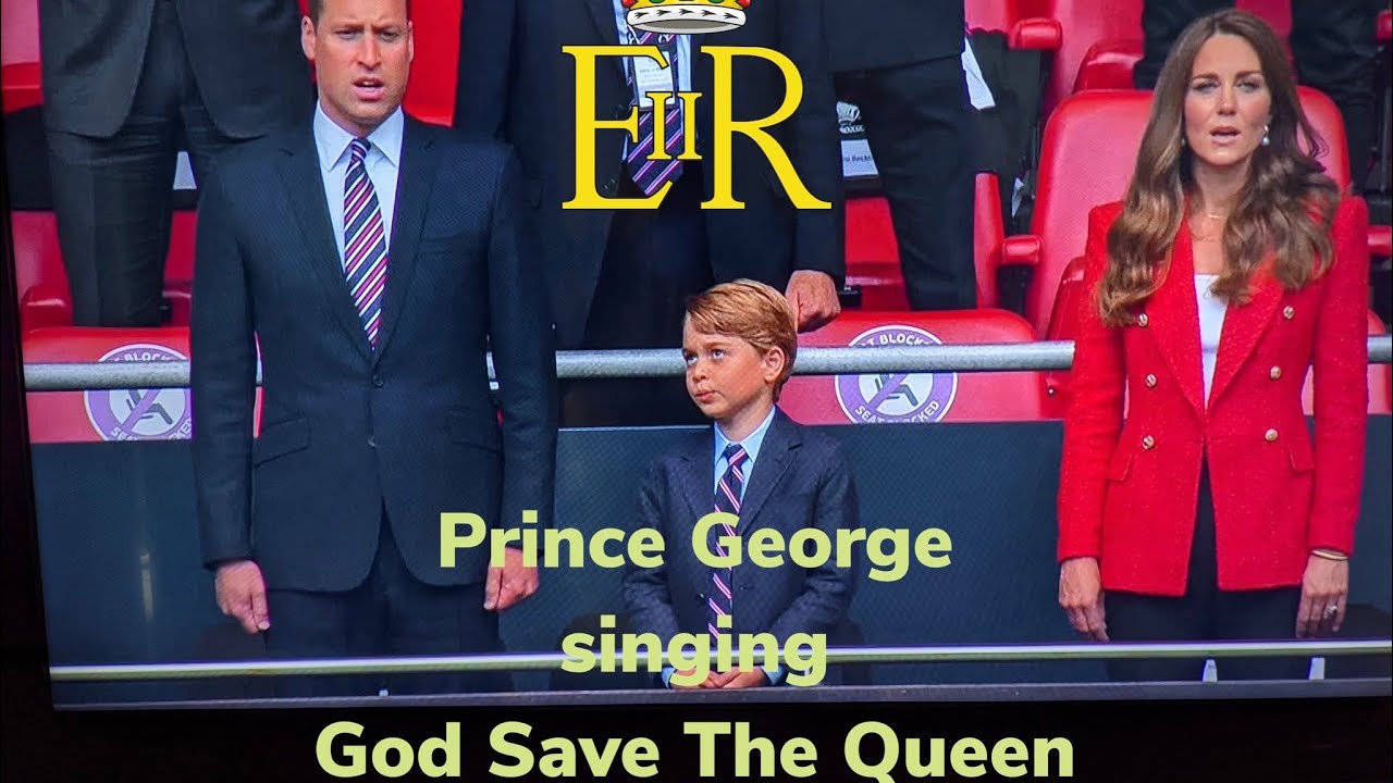 HRH Prince George singing God Save The Queen. - YouTube