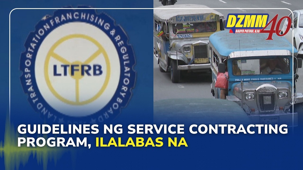 LTFRB to issue service contracting program guidelines, routes today ...