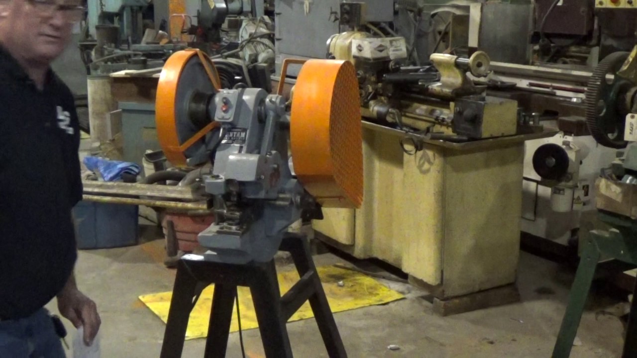 Long Machine Tool Co Bantam Iron Worker - YouTube