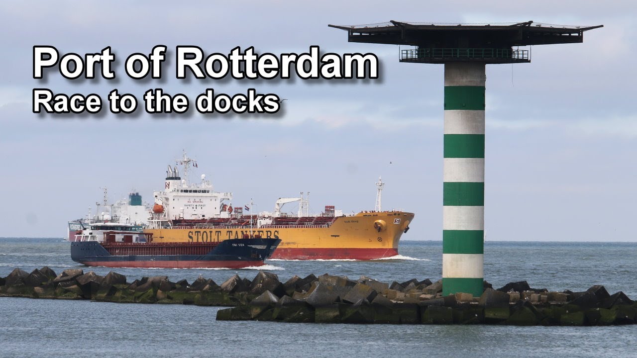 Port of Rotterdam - Shipspotting - Race to the docks - YouTube
