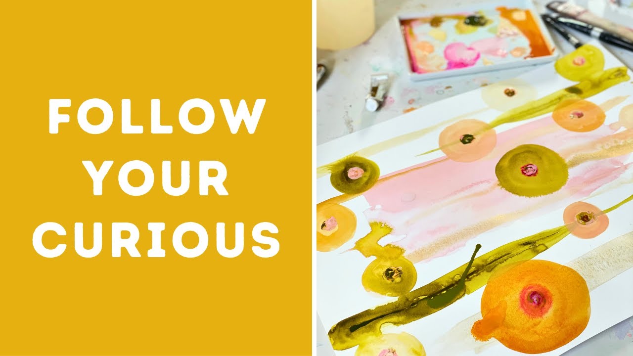 let curiousity lead this mindful art practice - YouTube