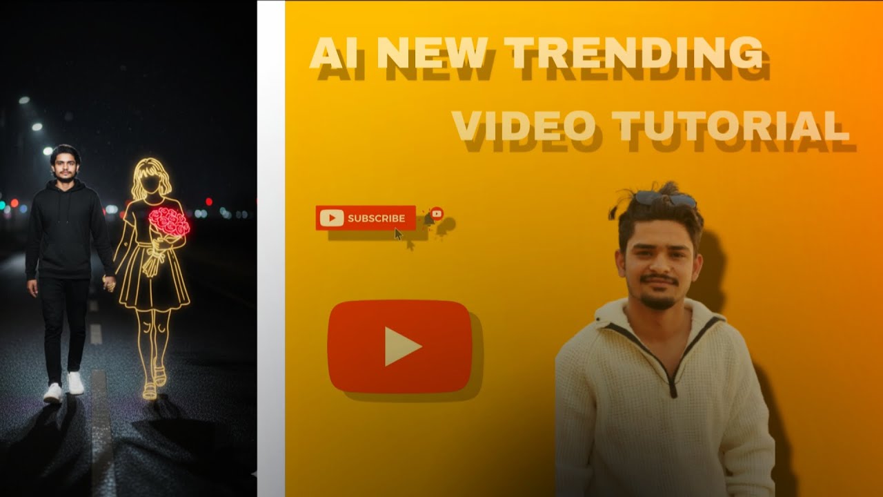 Girl $ Boy Ai Walking Video Editing | Ai Video Kaisa Banya | Couple Ai ...