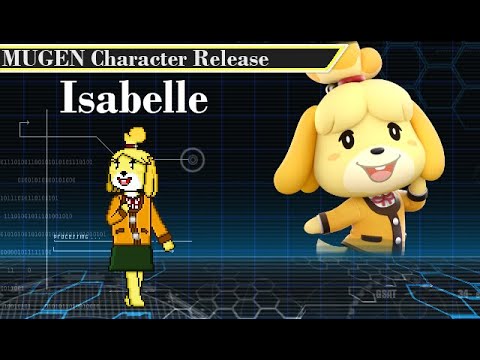 MUGEN Character Release + Arcade Run - Isabelle