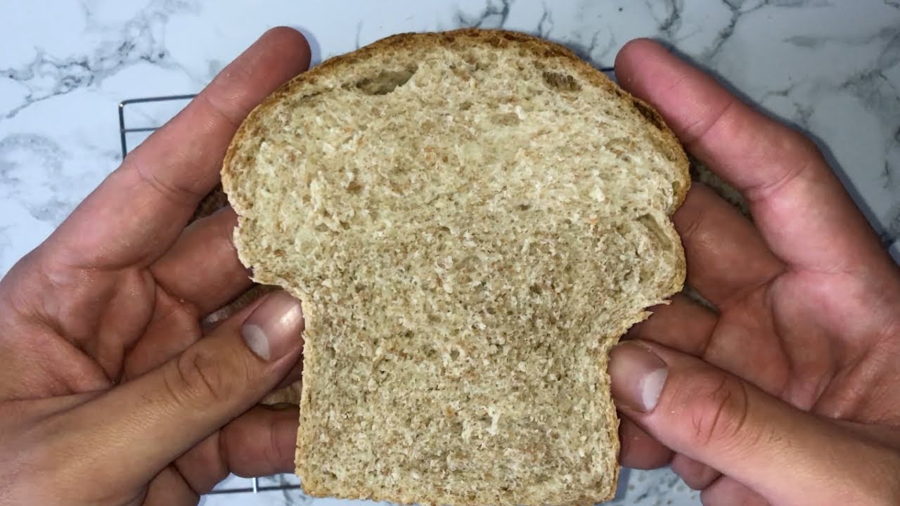50/50 Bread | Half Whole Wheat Bread - YouTube