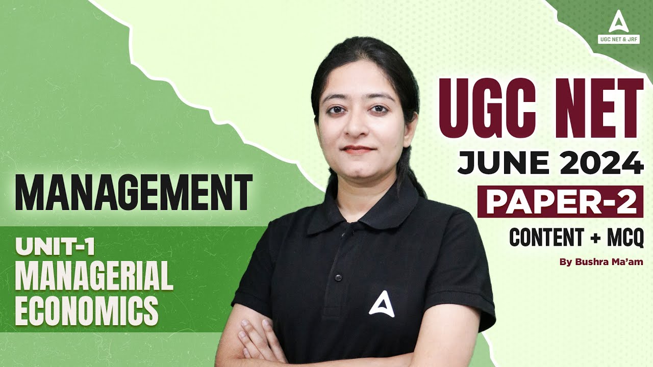 UGC NET Management Paper 2 Unit 1 | UGC NET Management Preparation ...
