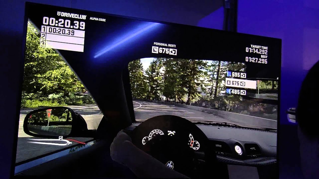 TGS 2013 DriveClub PS4 TGS - YouTube