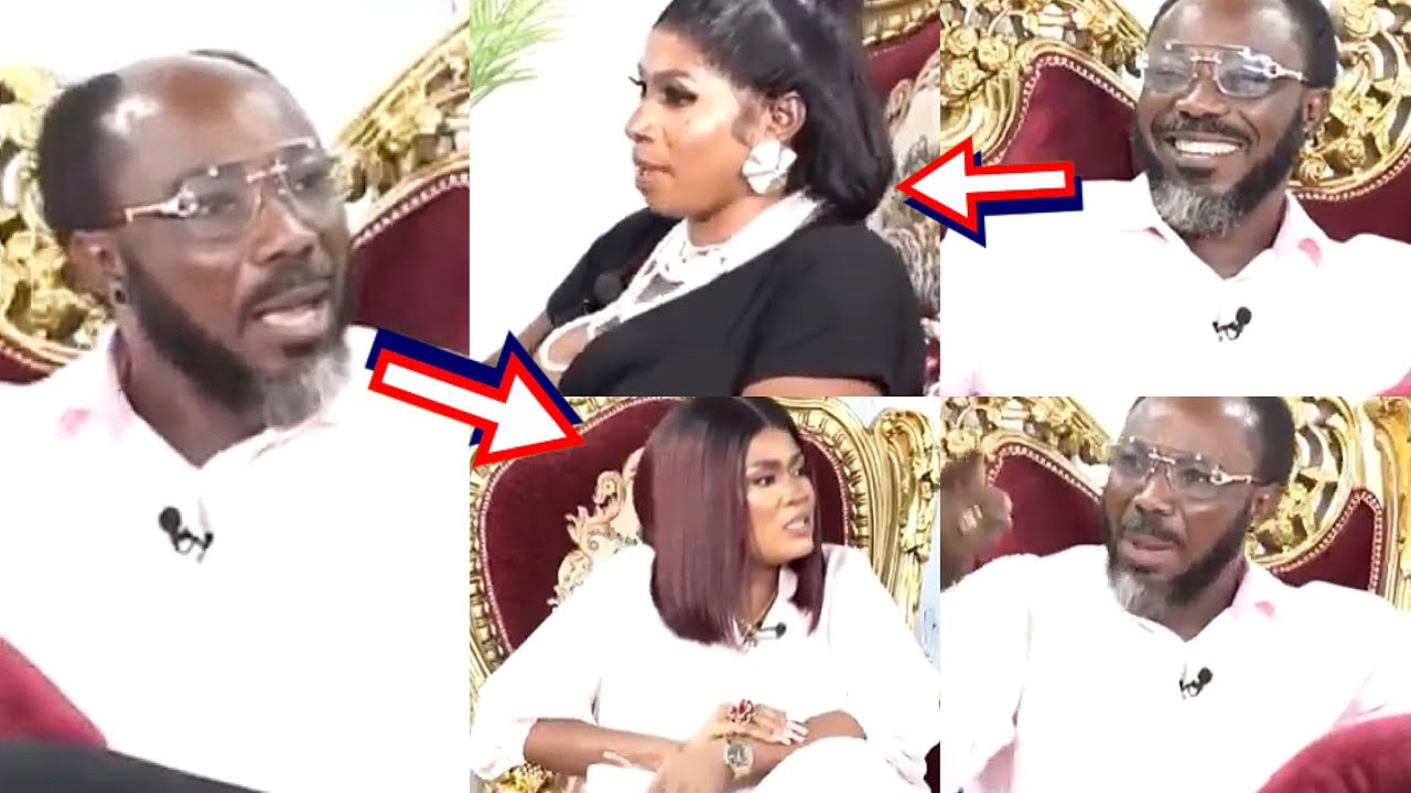 Oh 😳Big Akwes Looses His Cool During Live Interview Over Queen Freda ...