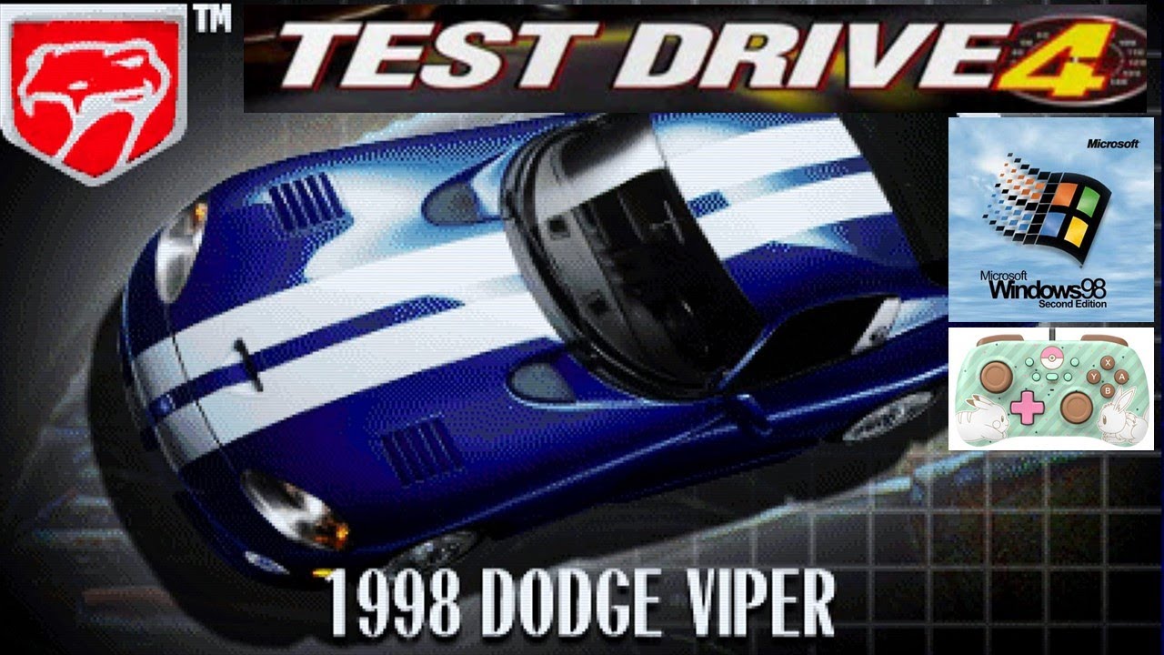 HORIPAD Mini play Test Drive 4 with Dodge Viper 1998 at San Francisco ...
