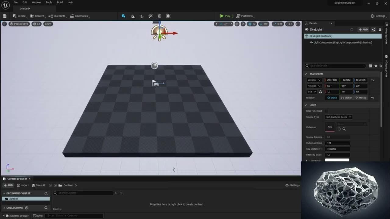 6 Панель Браузер содержимого в Unreal Engine The Content Browser - YouTube