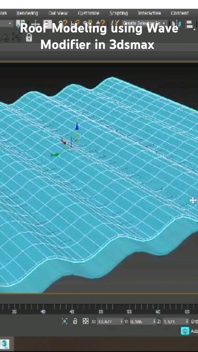 Roof Modeling in 3dsmax | How to Model #3d #3dmodeling #tutorial - YouTube