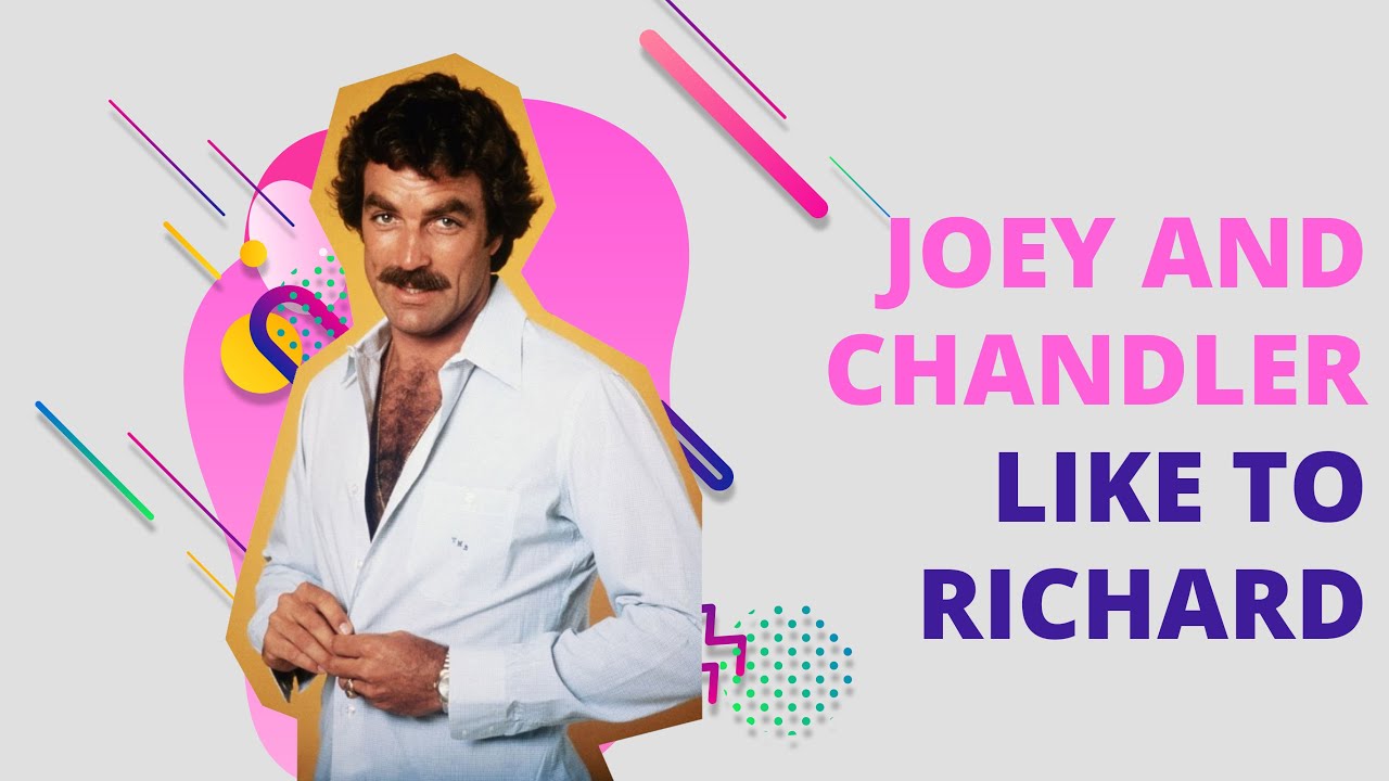 Joey and Chandler Like to Richard S2 E20 - YouTube