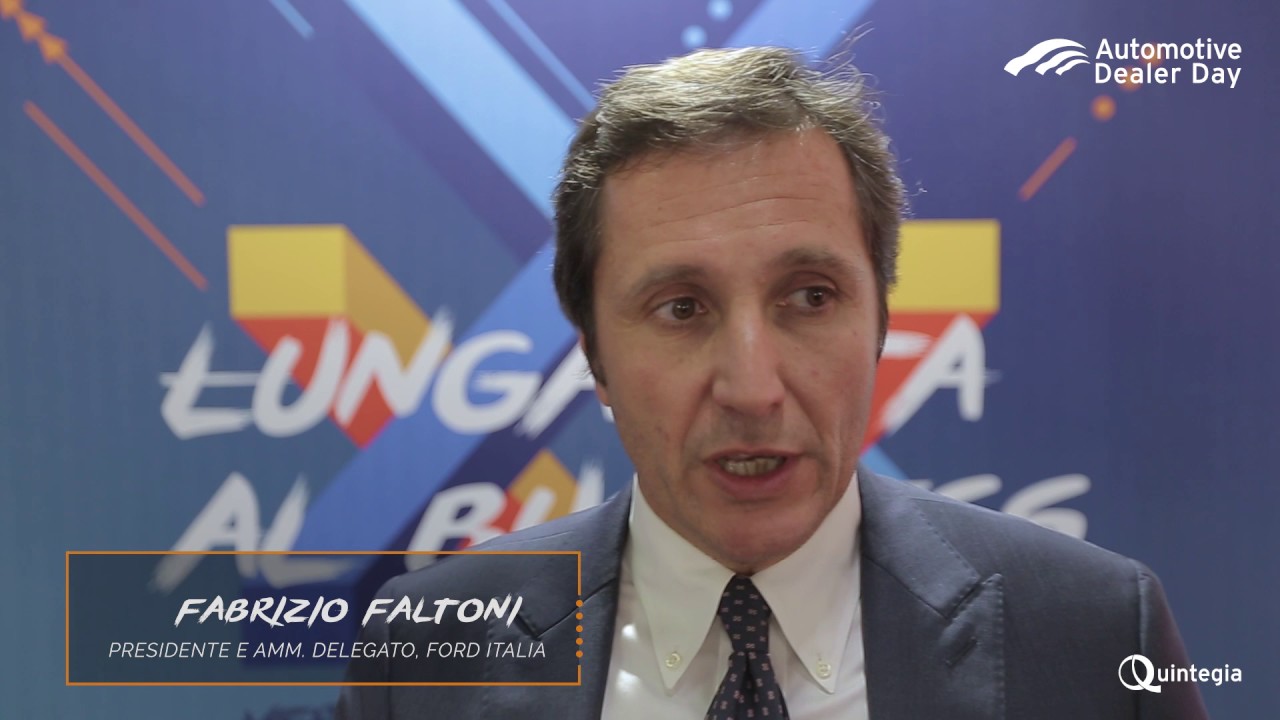 Tra visione e strategia di Ford Italia. - Intervista a Fabrizio Faltoni ...