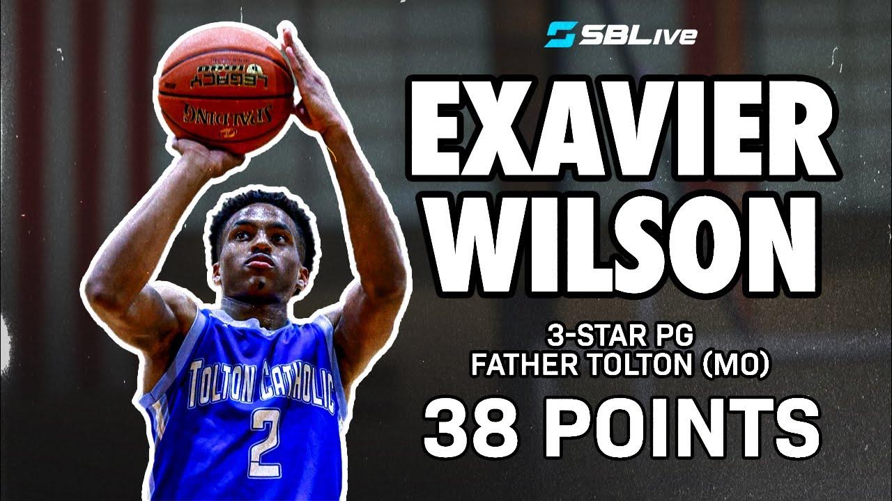 EXAVIER WILSON WENT OFF FOR 38 POINTS TO GIVE FATHER TOLTON A DOUBLE OT WIN 🏀 - YouTube