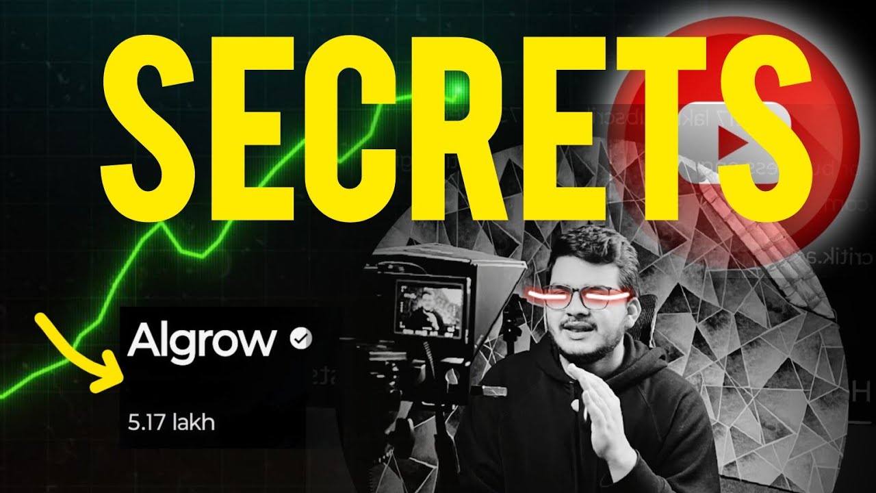 @Algrow Tips To DOMINATES YouTube| Algrow SECRET For YouTube Algorithm ...