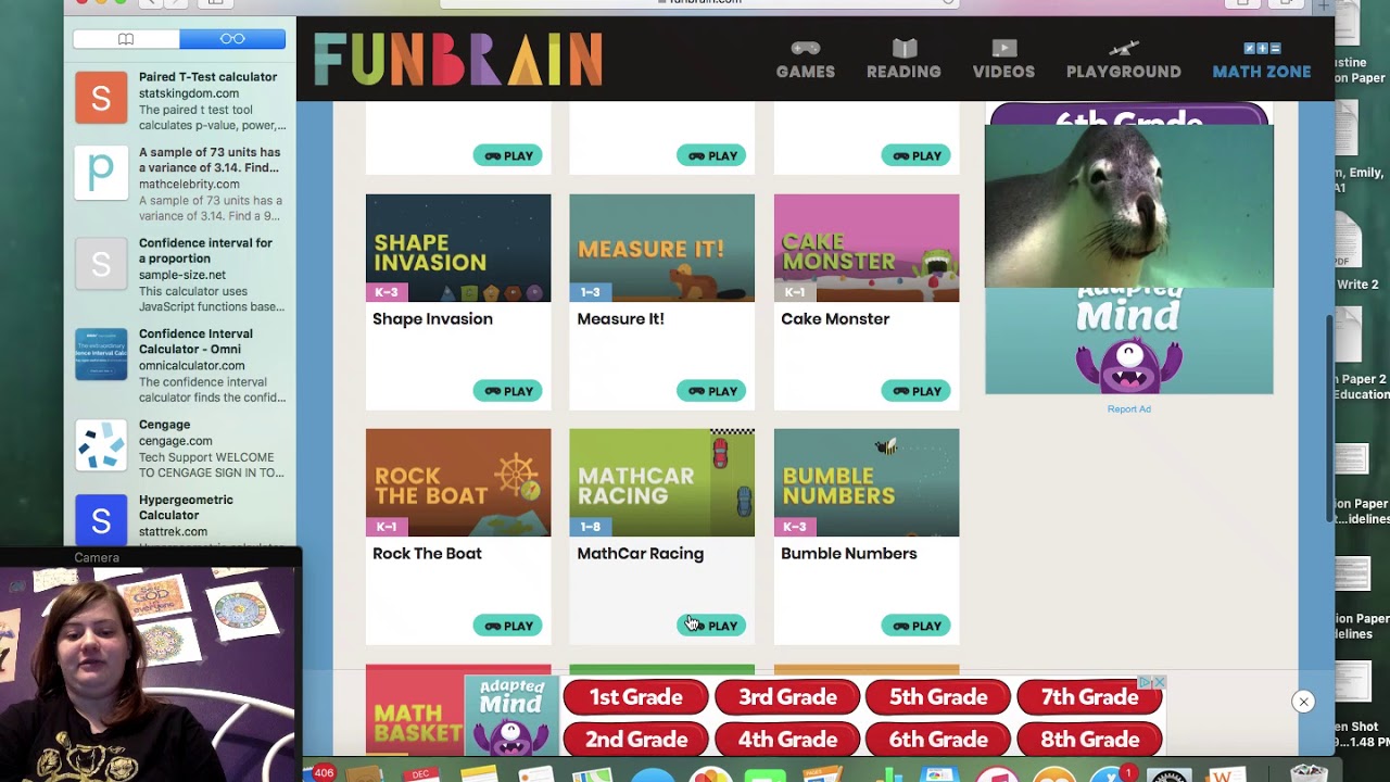 FunBrain Math Games Review - YouTube