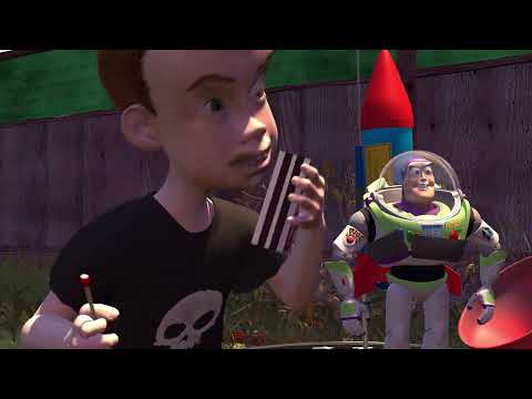 Toy Story (1995) Sid Learns A Lesson/Play Nice
