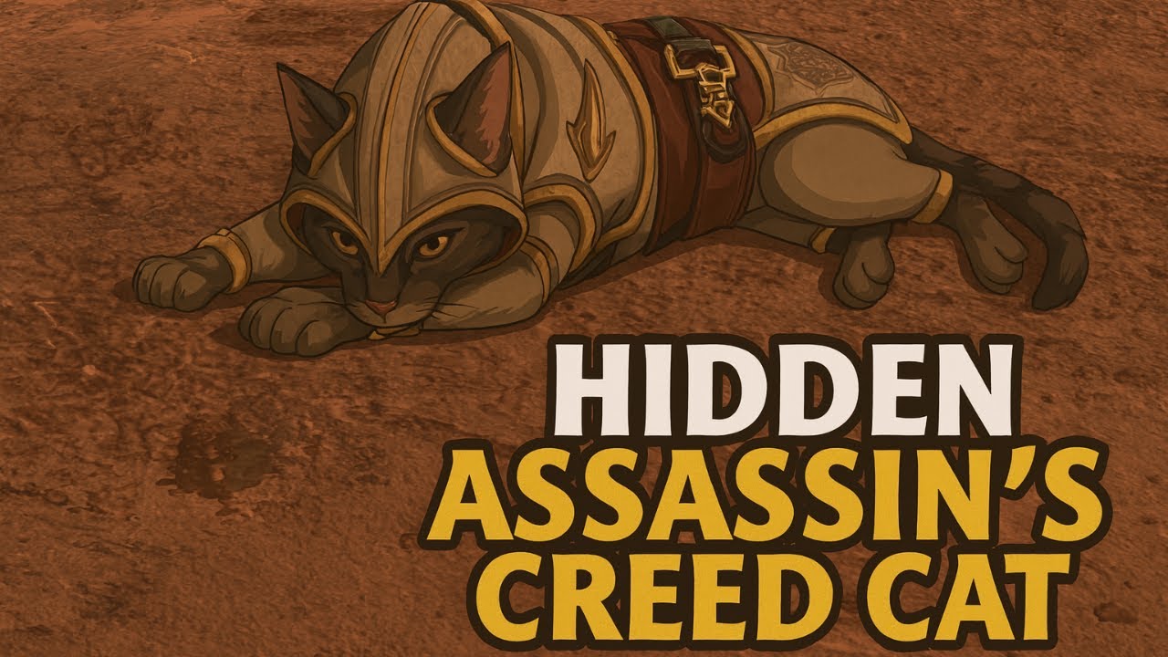 Assassin’s Creed Mirage – Hidden Assassin Cat Found in the Desert ...