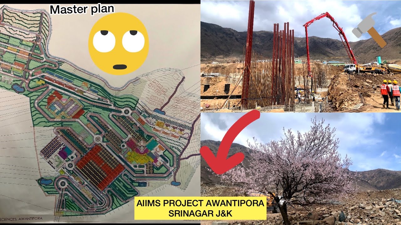 P-7, AIIMS KASHMIR AWANTIPORA | AIIMS construction Awantipora Srinagar ...